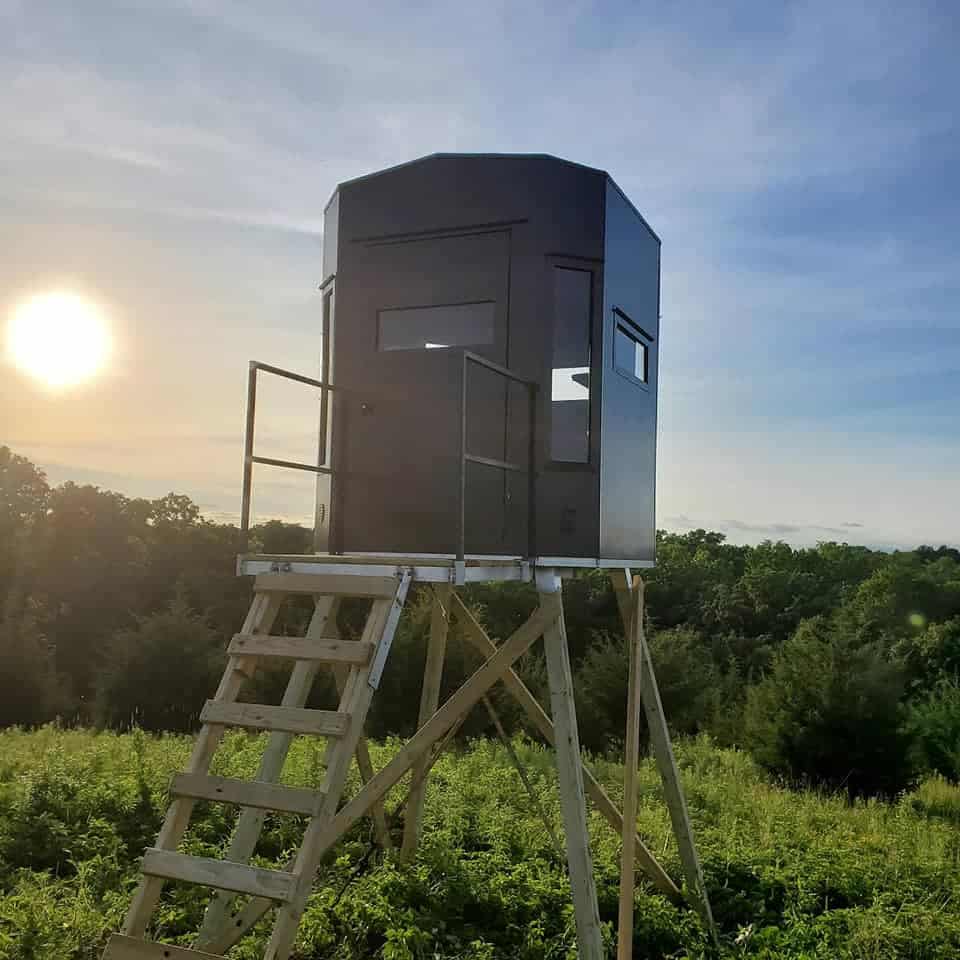 30" x 11" Hunting Blind Window - Zero 4 Outdoors