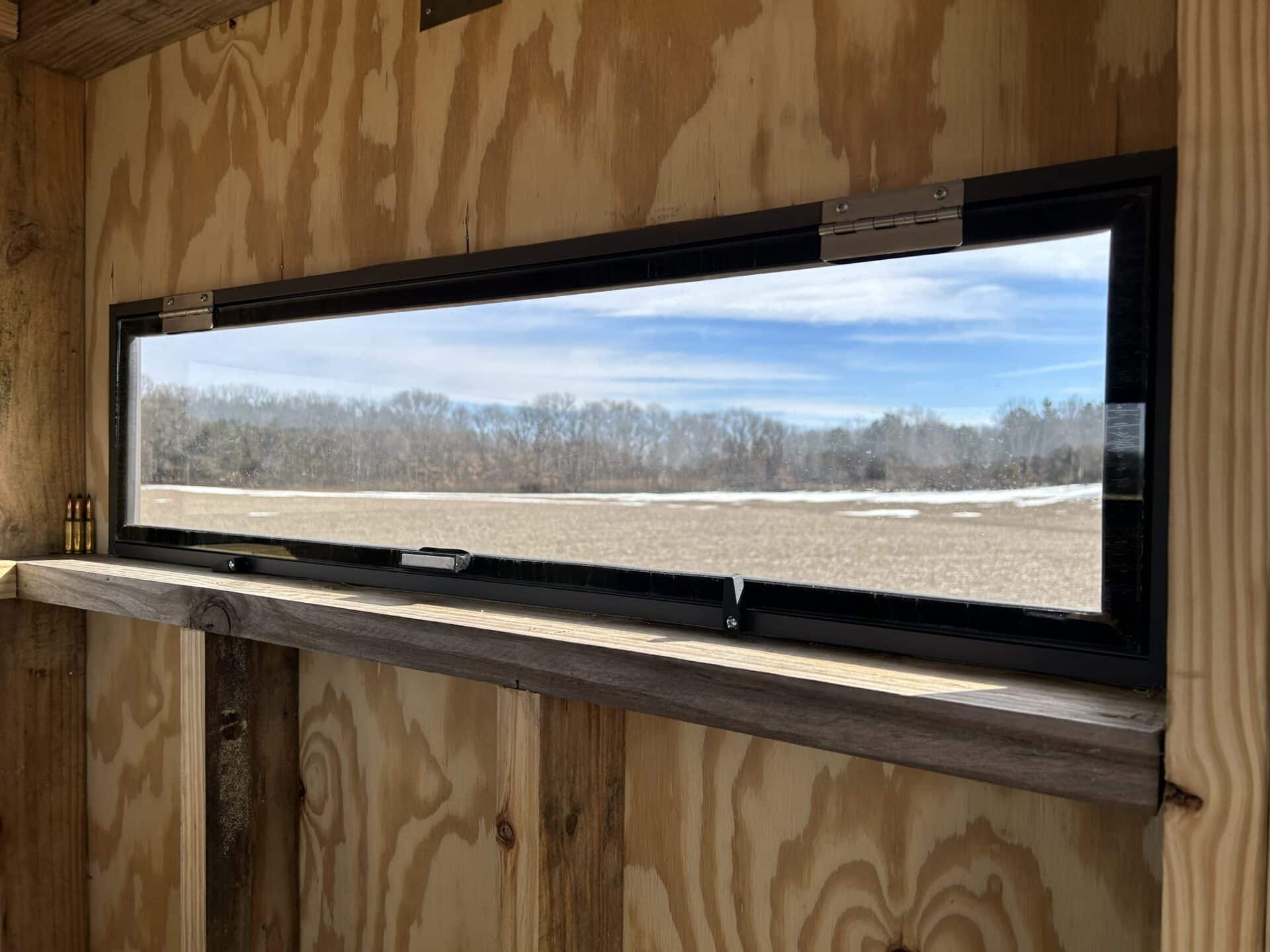 42" x 11" Hunting Blind Window - Zero 4 Outdoors